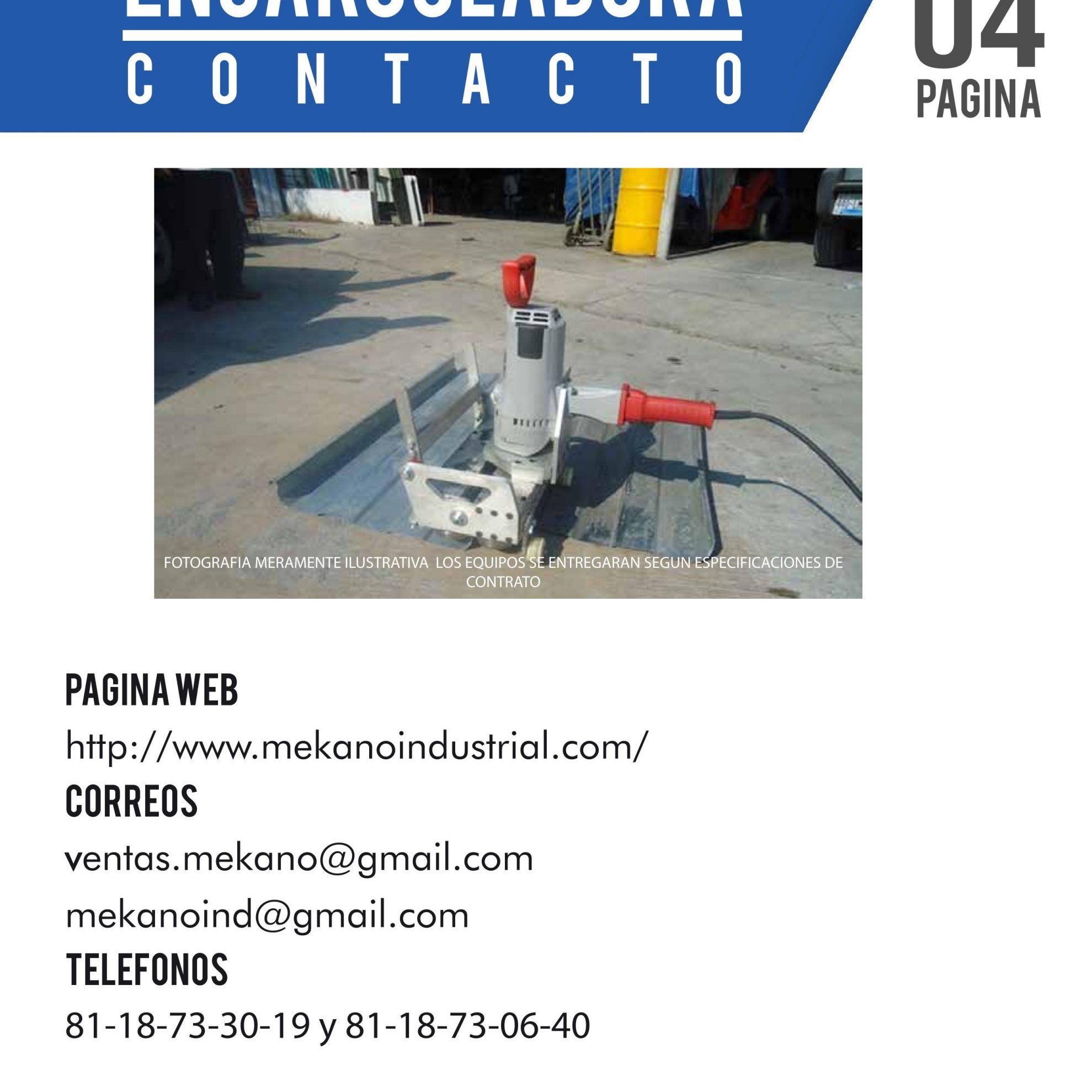 Engargoladora Tipo Mk-lock Reforzada – Mekano Industrial